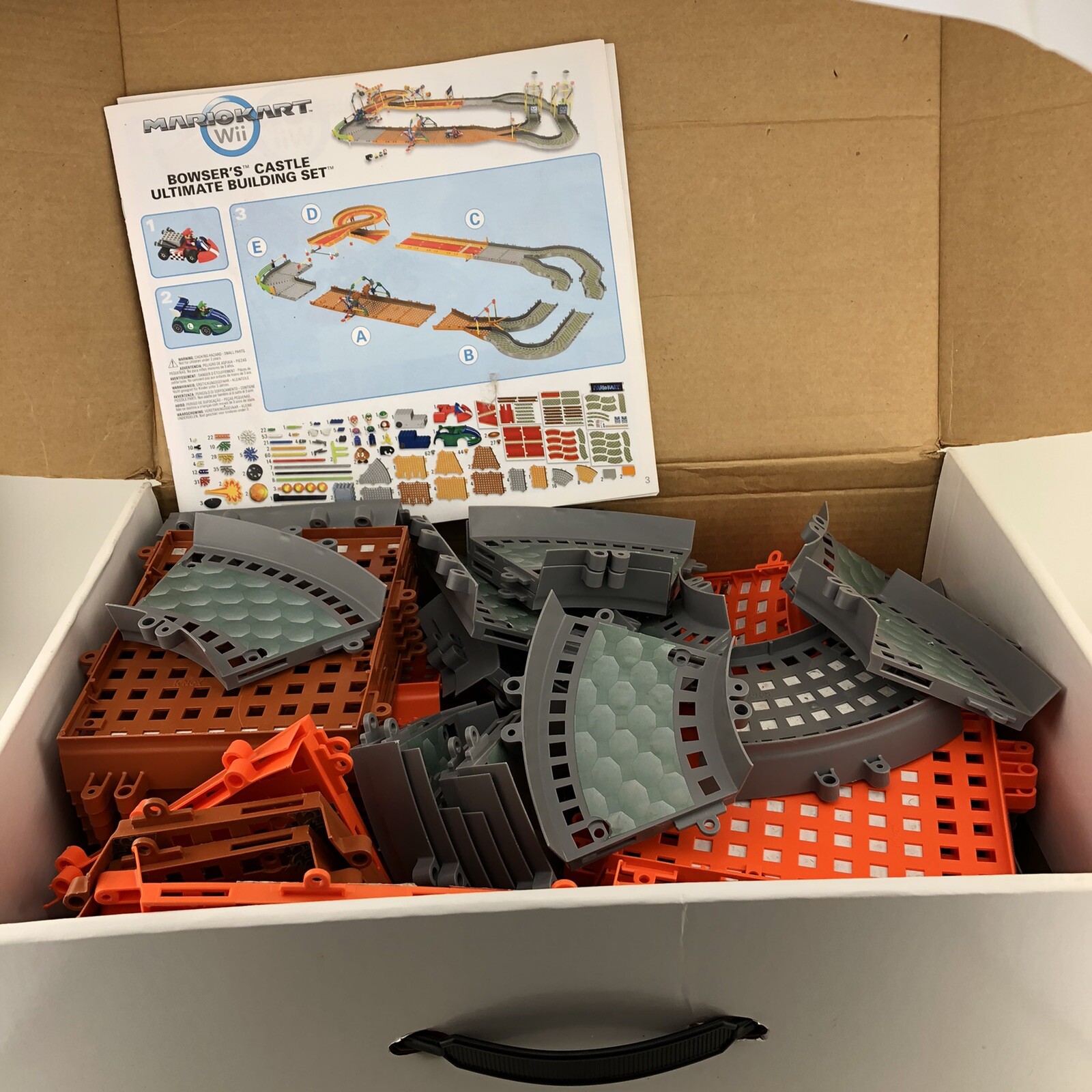 K%27NEX+Mario+Kart+Wii+Bowser%27s+Castle+Ultimate+Building+Set+98+IOB ...