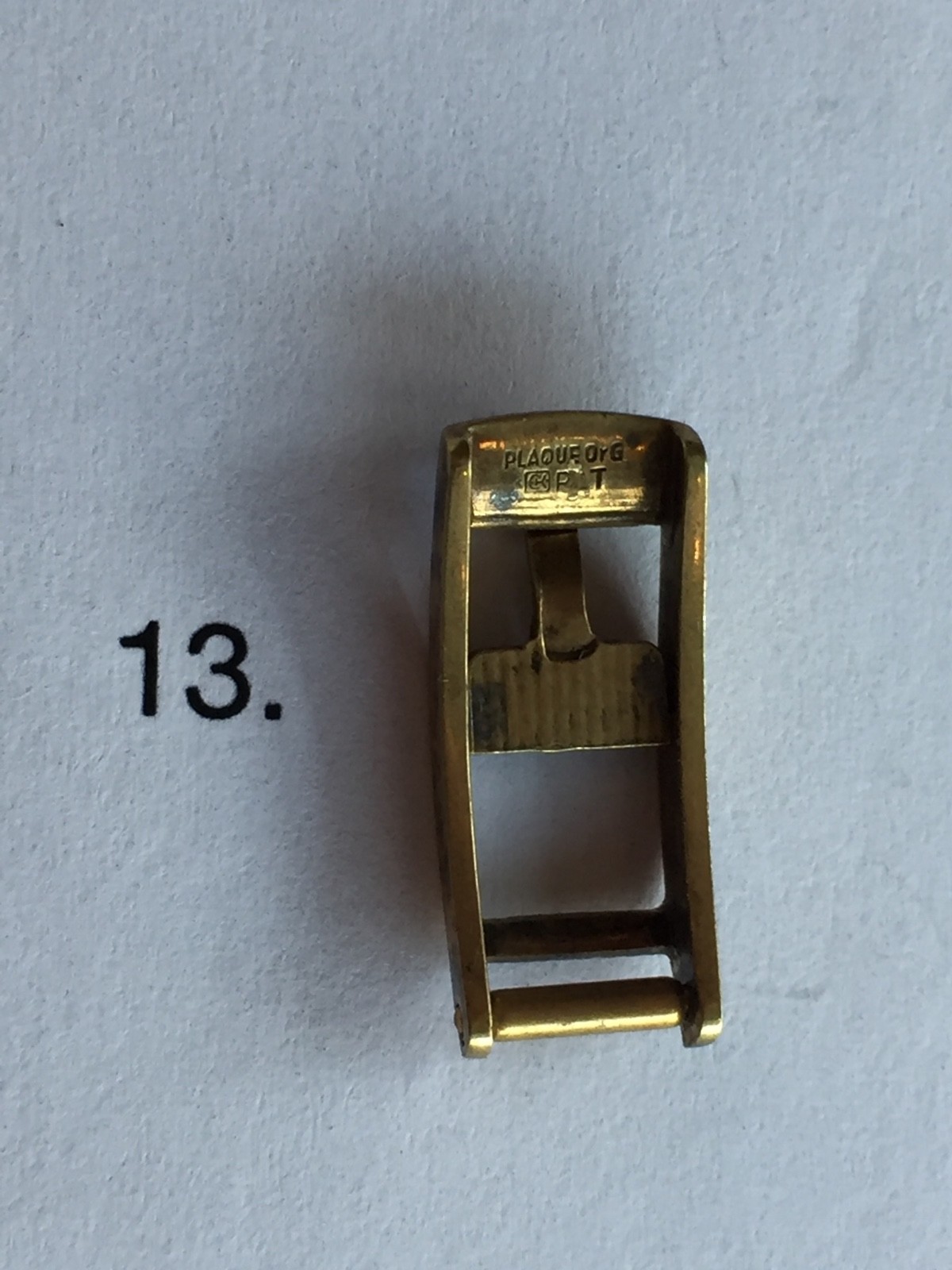 Original Vintage Omega Buckle clasp Gold Stainless Steel Buckles Ladies ...