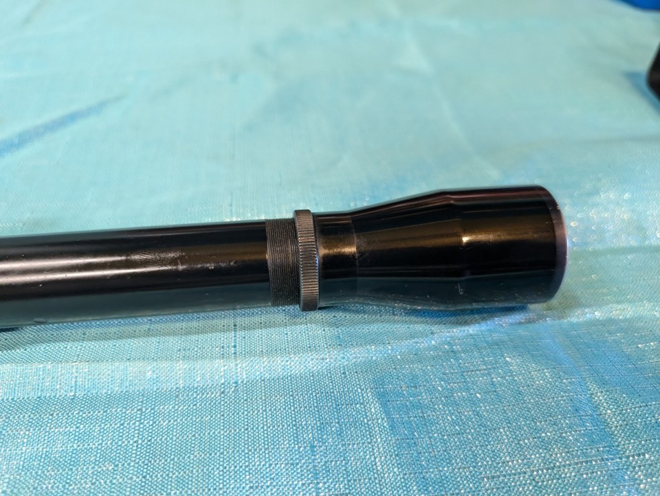 LYMAN All American 4X Perma Center Vintage Scope Fine Crosshair Reticle ...