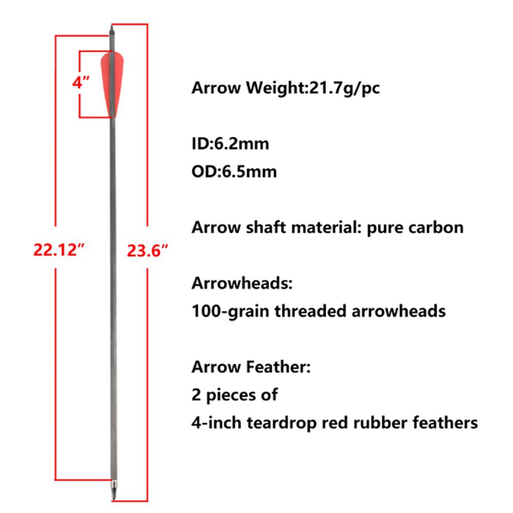 Archery 6 Arrow Rapid Launcher Magazine Orbital Compound Recurve ...