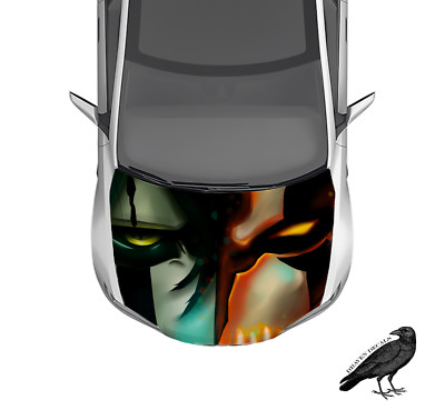 Anime Hood Wrap Ulquiorra Ichigo Bleach Weatherproof Vinyl Car Decal 50 ...