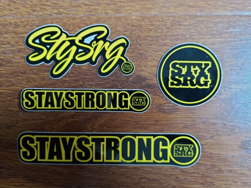 STAYSTRONG BMX 4 STICKERS GT DK YESS MEYBO TIOGA GW SHIMANO STANDARD SE ...