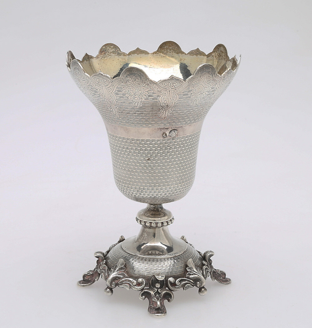 19th ANTIQUE OTTOMAN TURKISH ISLAMIC ARABIC SILVER TUGHRA MAHMUD II ...