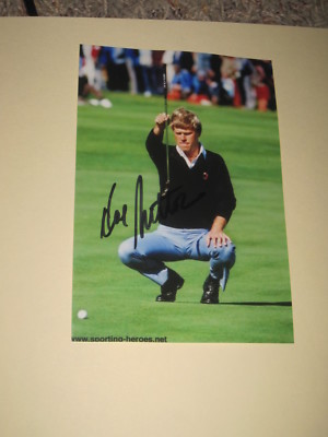 Golfer HAL SUTTON Signed 4x6 Photo PGA GOLF AUTOGRAPH | eBay