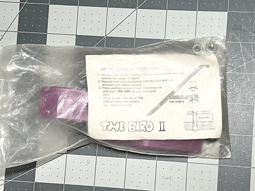 Vintage Skateboard Lapper NOS Orig. The Bird II Purple Still Sealed W ...