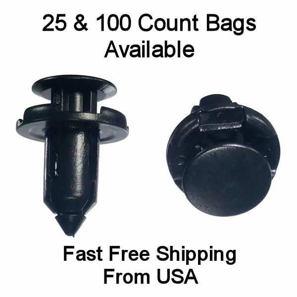 Bumper Fender Push Clip RIvet Retainer Fits Mitsubishi MR200300 Auveco ...