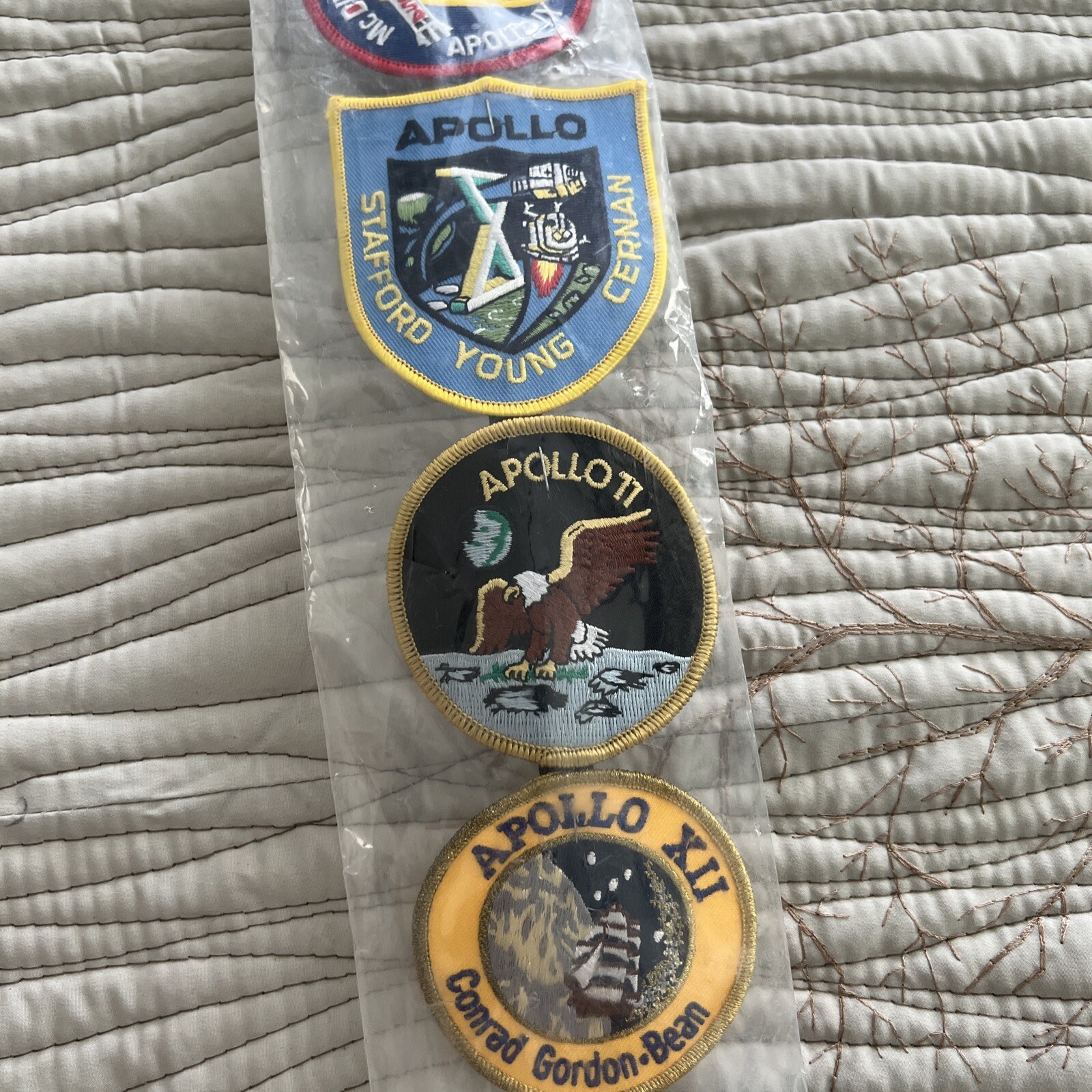 12 SET/Apollo Emblems/ Kennedy Space/ Made By Official NASA Contractor ...