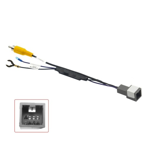 8-pin Reverse Camera Output Video Adapter Wiring Cable For Mitsubishi ...