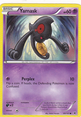 POKEMON YAMASK CARD | eBay