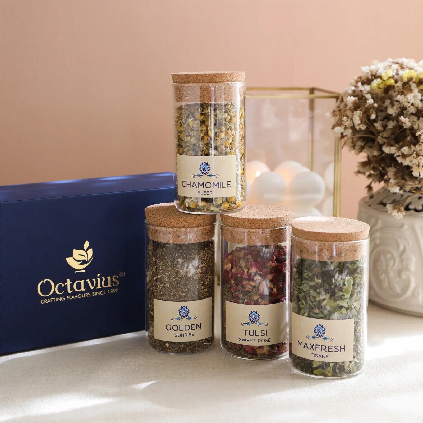 Tea Time Treasure - 4 Assorted Caffeine Free Loose Leaf Teas - Wellness ...