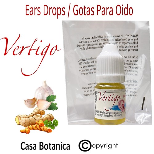 EAR DROPS VERTIGO 100% gotas de oído | eBay