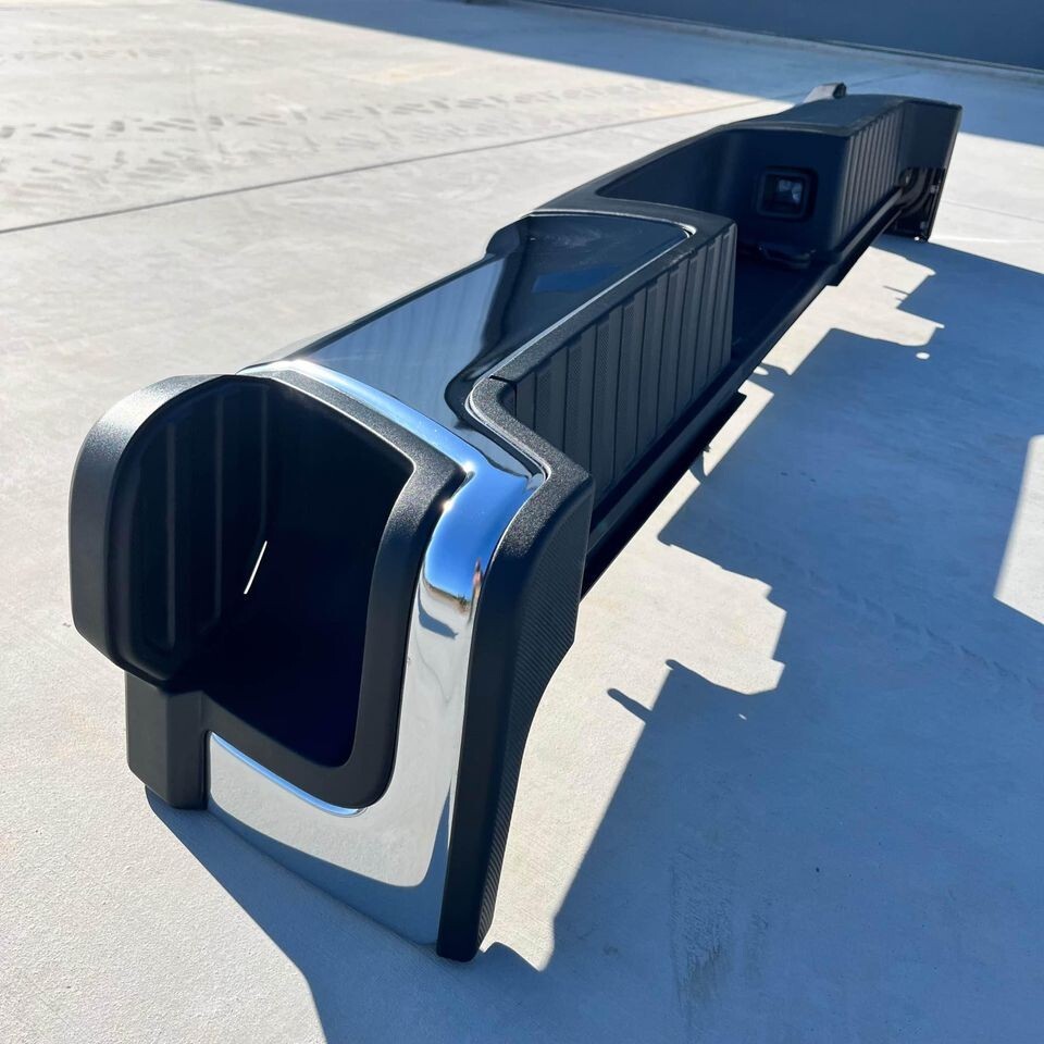 2017-2023 Ford F250/350 Rear Bumper Chrome OEM. NON SENSOR New STEP 23 ...