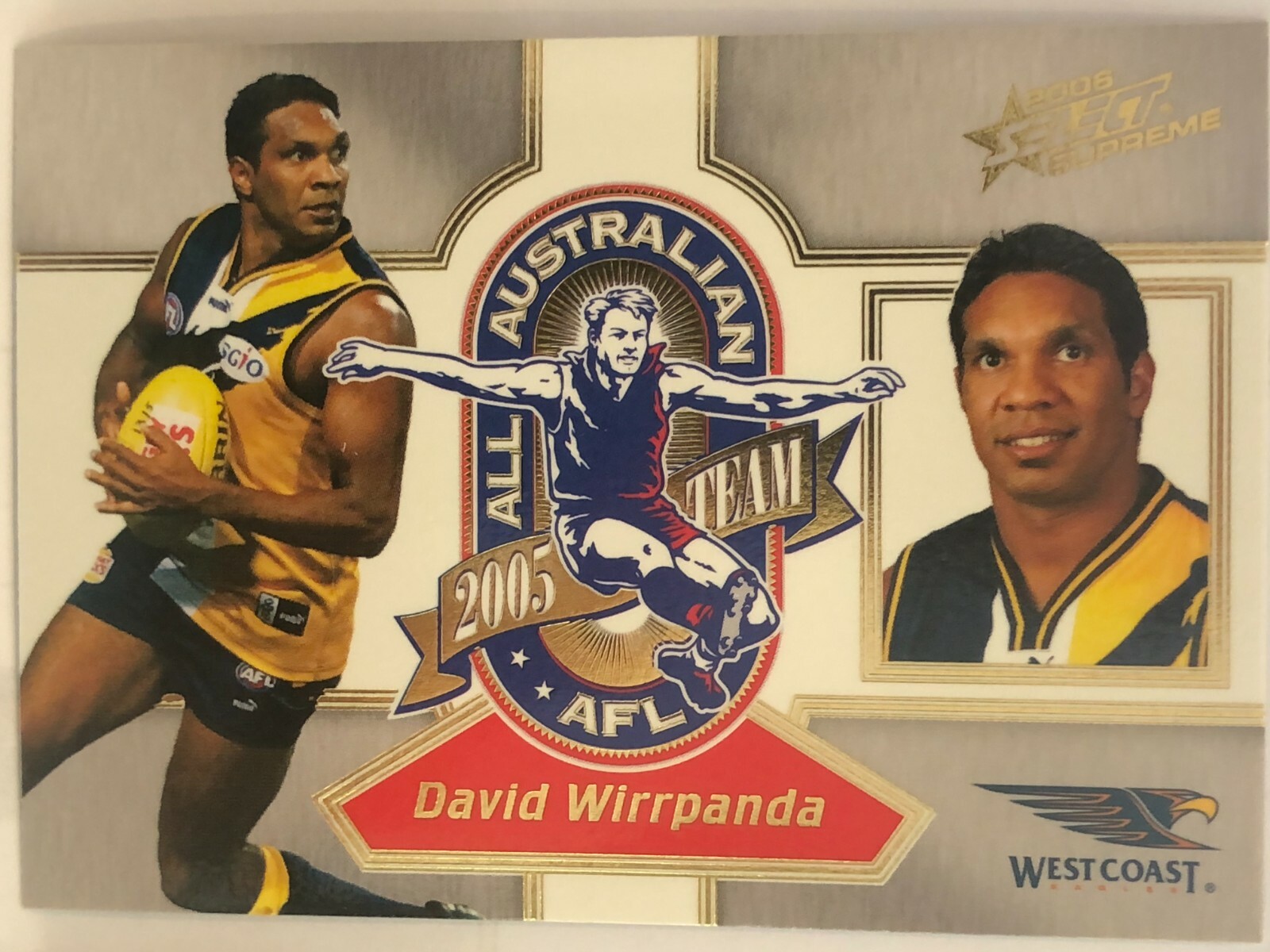 2006 Select Supreme All Australian David Wirrpanda AA1 West Coast ...