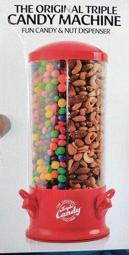Handy Gourmet The Original Polystyrene Triple Candy Machine - Fun Candy ...