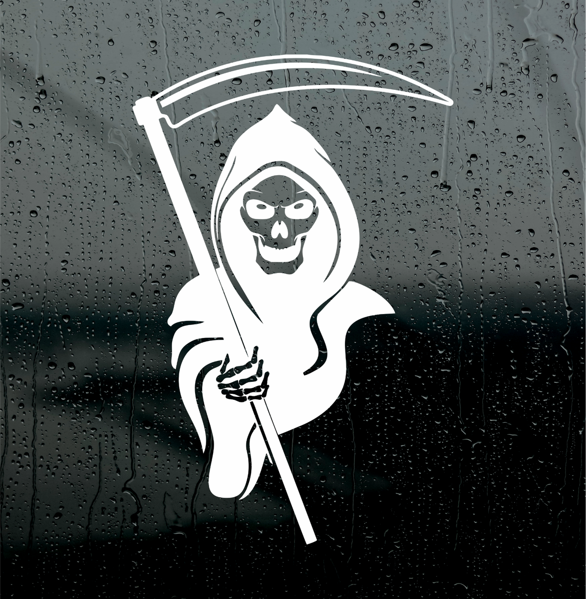 Grim Reaper Peker Til Venstre GRIM REAPER Volk FLANNEL