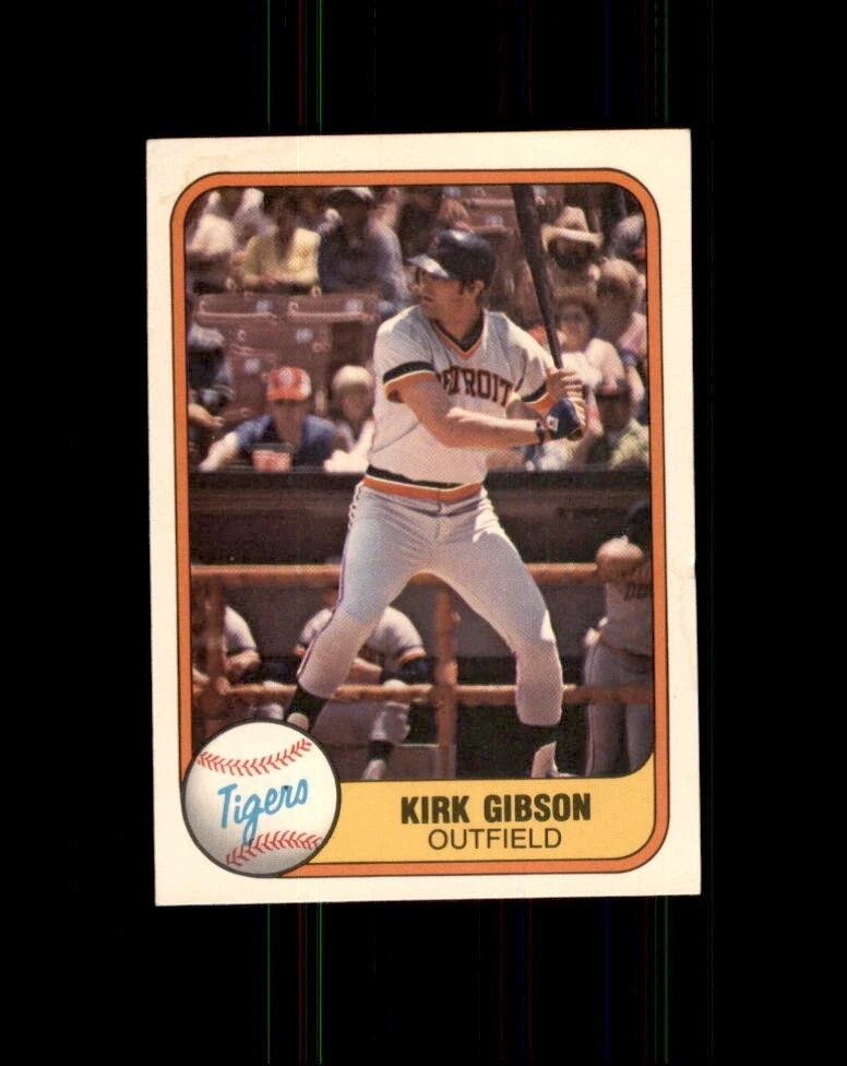 Kirk Gibson 1981 Fleer #481 Base Price Guide - Sports Card Investor