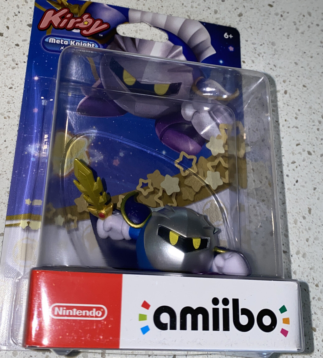 Nintendo Amiibo Kirby Series Meta Knight Figure NIB Sealed SP Rare ...