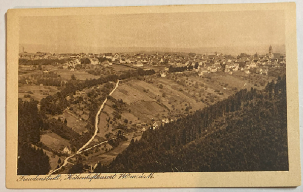 AK Freudenstadt (734 m) - Verlag: Emil Roth in Esslingen - Nr. 3152 ...