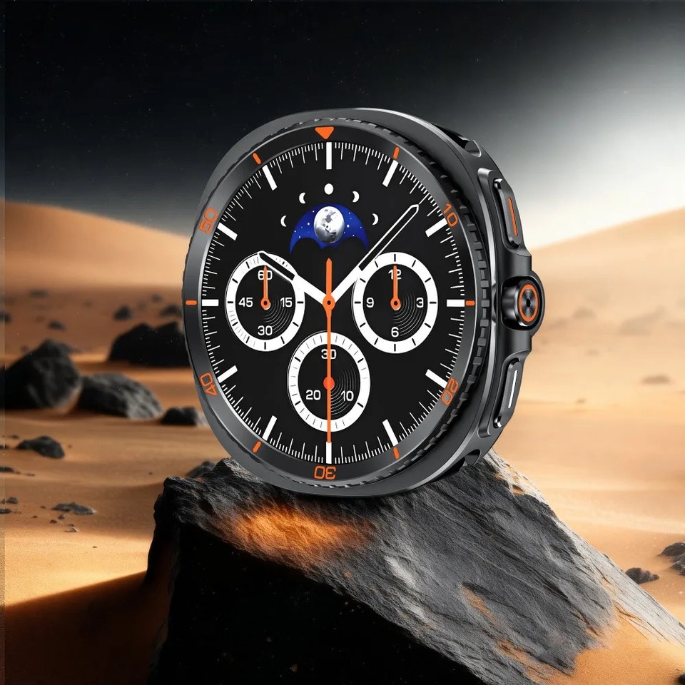 Aluminium Metal Rugged Case Cover For Samsung Galaxy Watch 8 Change To ...