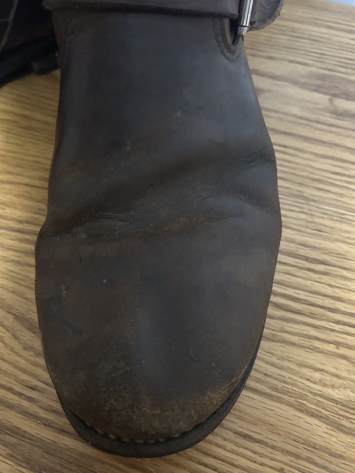 Red Wing Boots 11-inch Engineer Amber Harness 2991 Men's Size 10D Brown ...