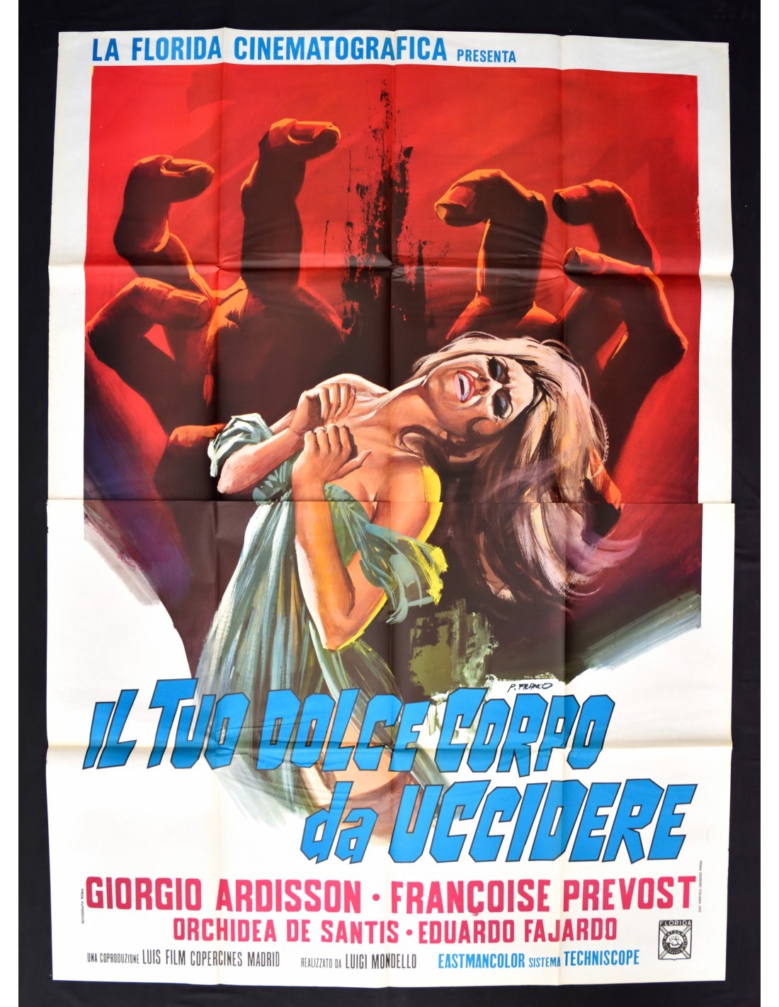 Poster Your Sweet Body To Kill Ardisson Francoise Prevost Fajardo A405 ...