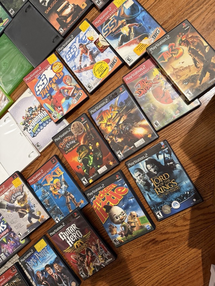 Used EMPTY Video Game Cases Lot 67 PS2 WII PS3 XBOX (NO GAMES NO ...