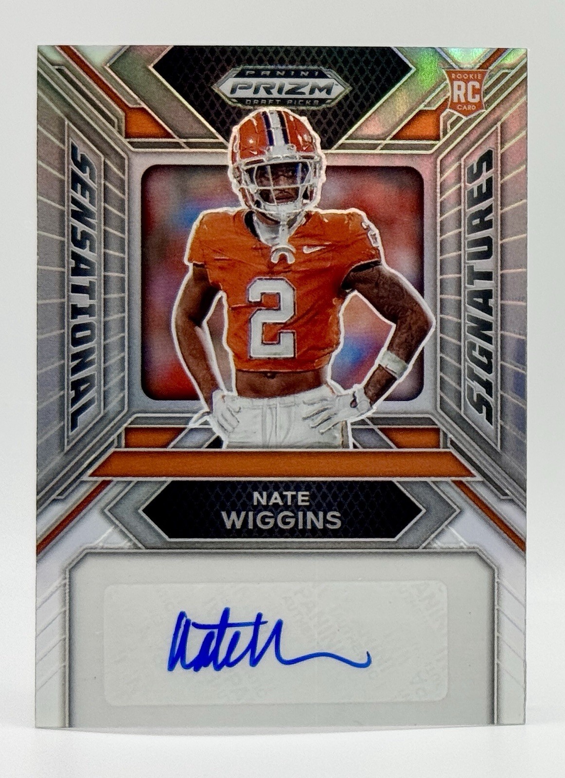 Nate Wiggins 2024 Prizm Draft Picks #DPA-NWS Draft Picks Autographs ...