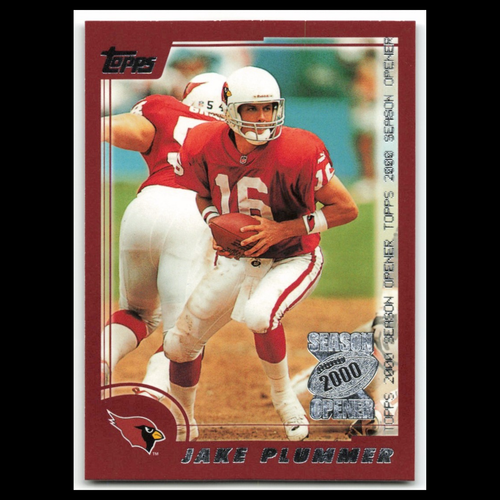 Jake Plummer #60 2000 Topps Season Opener Arizona Cardinals Football ...