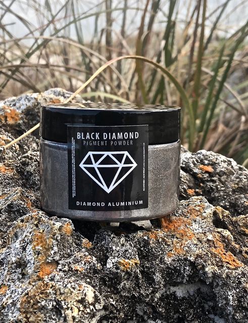 BLACK DIAMOND 42g/1.5oz Mica Powder Pigment - Diamond Aluminium | eBay