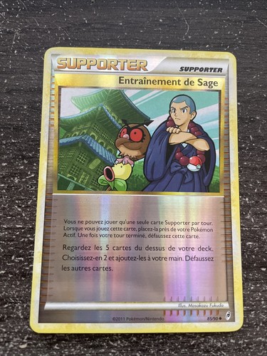 ENTRAÎNEMENT DE SAGE REVERSE - POKÉMON 85/90 APPEL DES LEGENDES NEUF FR ...