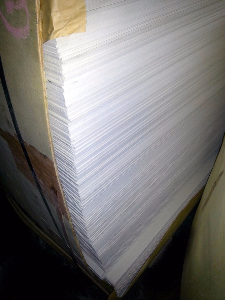 3MM WHITE 1/8" SINTRA / CELTEC PVC FOAM BOARD PLASTIC | eBay