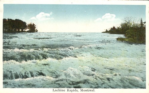 Lachine Rapids Montreal Quebec Canada 1906 UDB Postcard | eBay