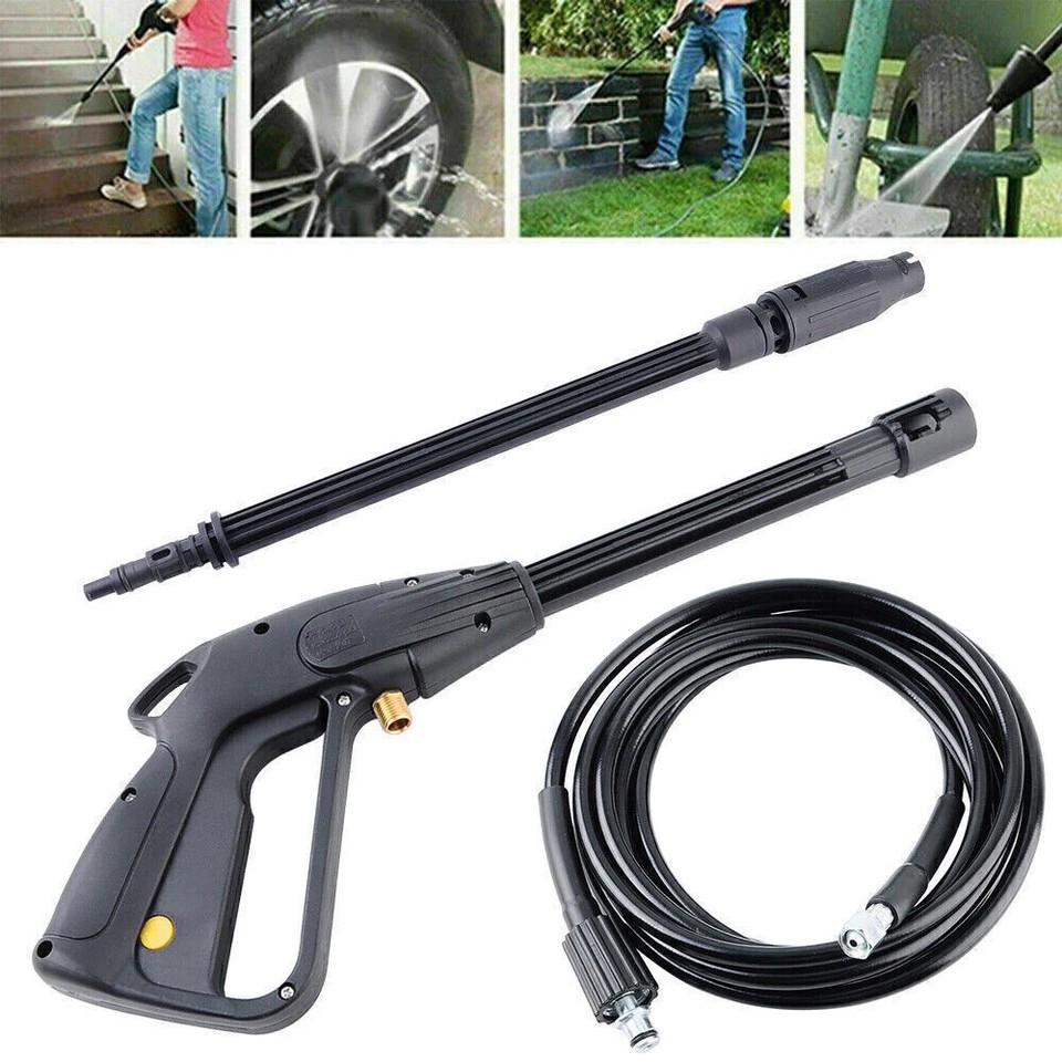 High Pressure Washer Hose 25/50/100ft 5800PSI M22 Power Washer ...