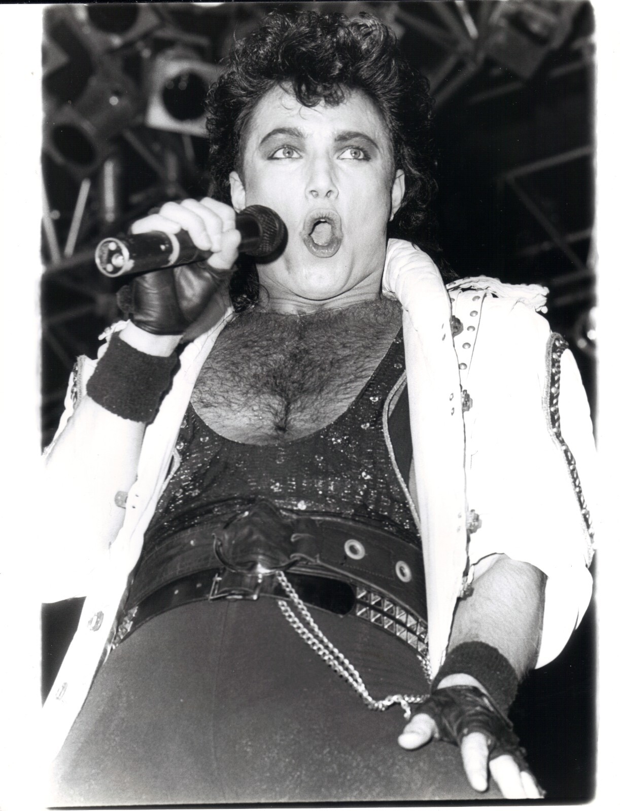 Geoff Tate the Lead Singer of the Rock Group Queensryche 1985 Photo | eBay