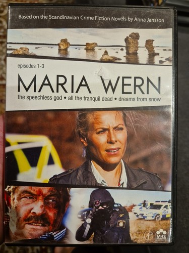 MARIA WERN DVD SWEDISH SCANDINAVIAN TV SHOW EPISODES 1 2 3 EVA RÖSE ...