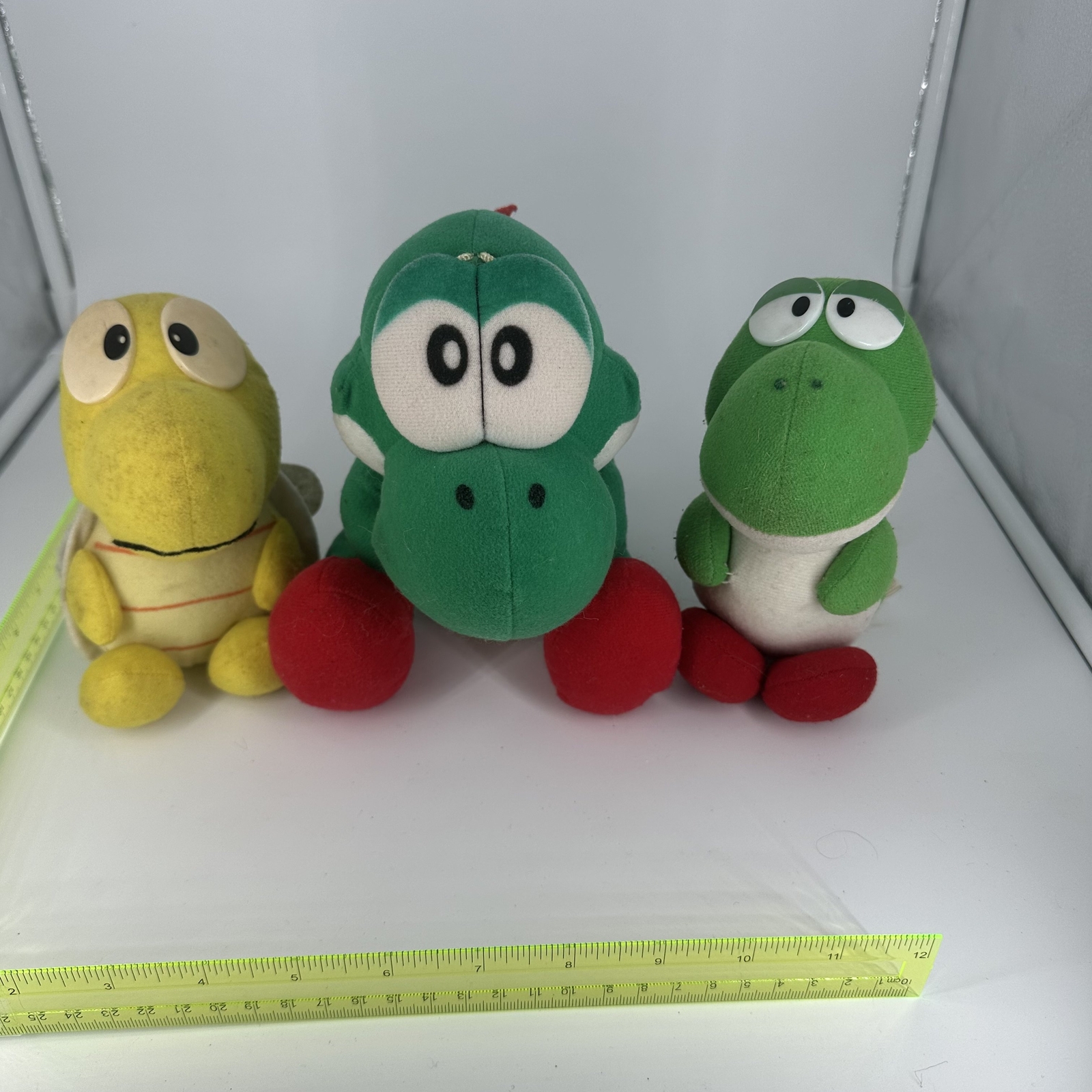 Super Mario World Plush 90's BANPRESTO LOT of 3 Koopa Yoshi | eBay