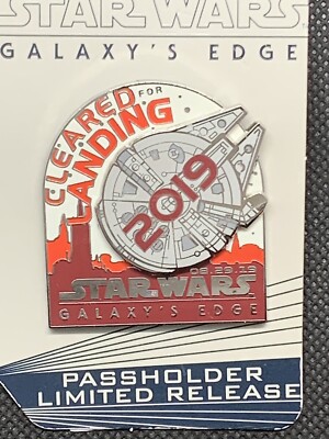 Disney Parks Star Wars Galaxys Edge 2019 Grand Opening Trading Pin NWT ...
