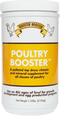 Rooster Booster Poultry Booster Vitamins & Mineral Chicken Supplement 1 ...