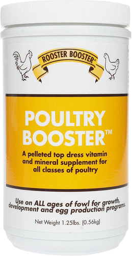 Rooster Booster Poultry Booster Vitamins & Mineral Chicken Supplement 1 ...