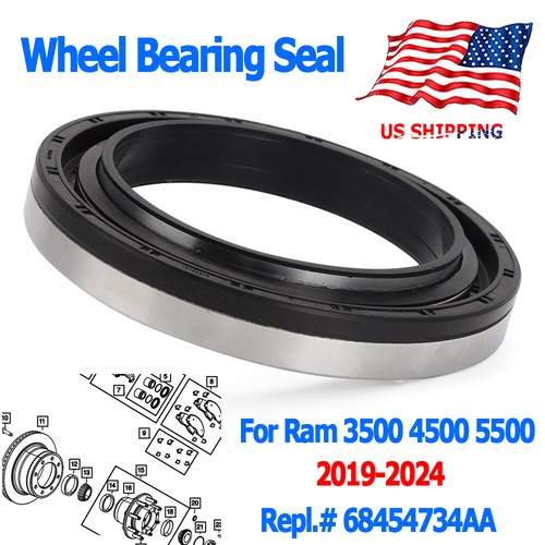 For 2019-2024 RAM 3500 4500 5500 Wheel Bearing Seal # 68454734AA (84 ...