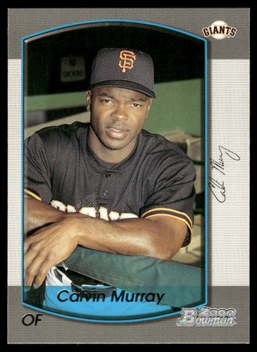 Calvin Murray 2000 Bowman #278 San Francisco Giants | eBay