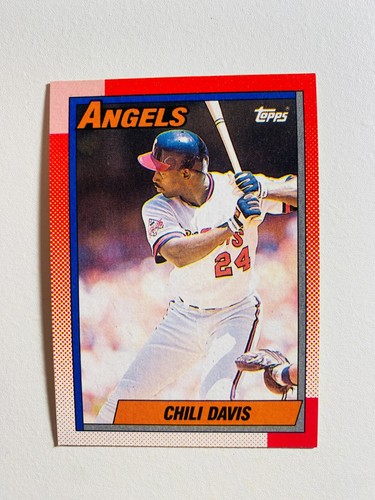 1990 TOPPS #765 CHILI DAVIS NM-MT MLB BASEBALL CARD | eBay