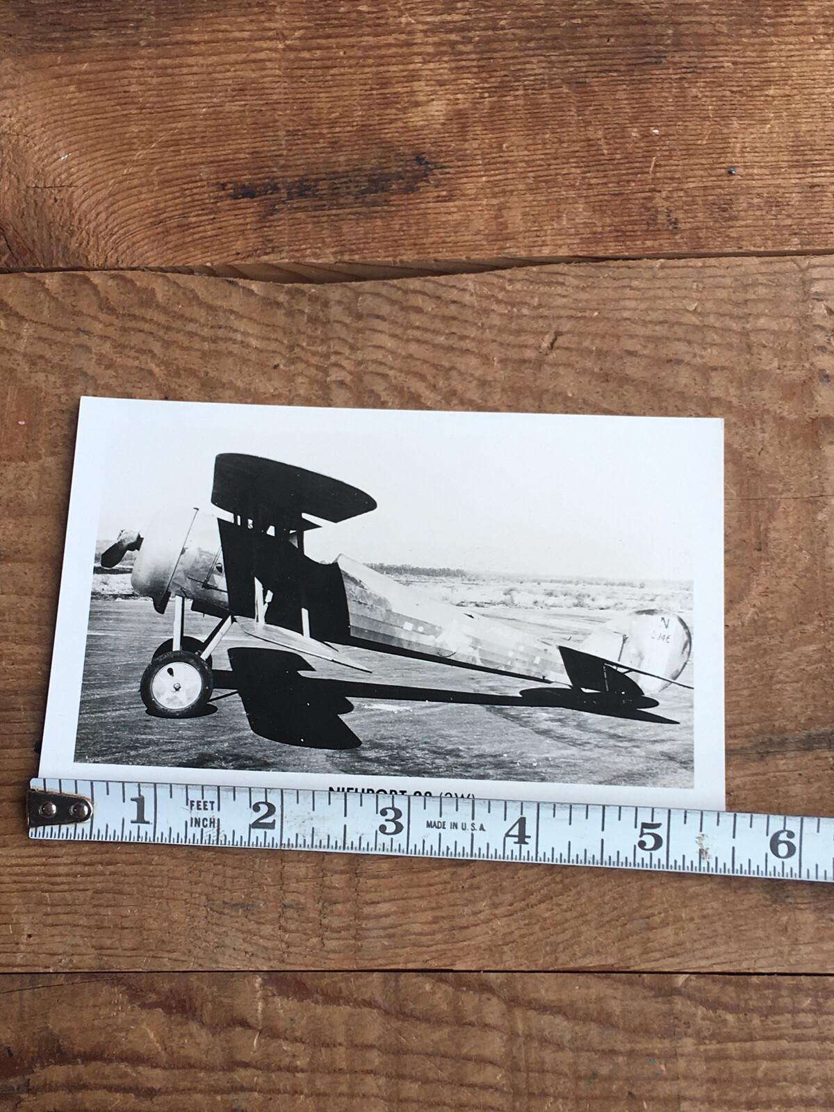 RARE Nieuport 28 Biplane Airplane Real Photo Post Card RPPC | eBay