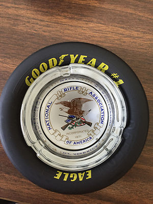 NRA National Rifle Association / Goodyear Eagle Tire Ashtray, Style #3 ...