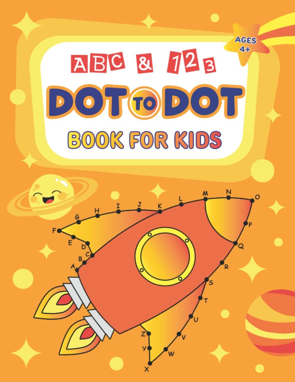 ABC & 123 Dot to Dot Book for Kids: Dot to Dot Puzzles and Color | eBay UK