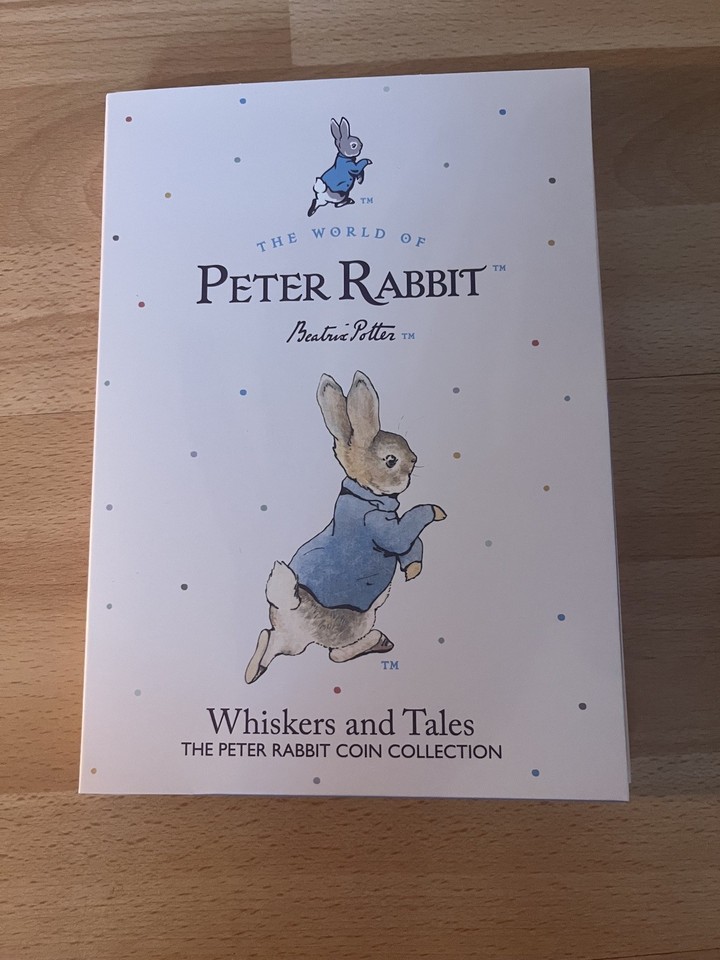 2025 Peter Rabbit Silver Plated Solomon Islands Half Dollar and Album ...