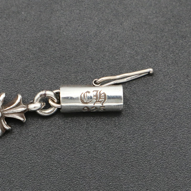 CHROMEHEARTS [11 Links] Tiny E Bracelet/CH Plus/Bracelet/10.1g [Used ...