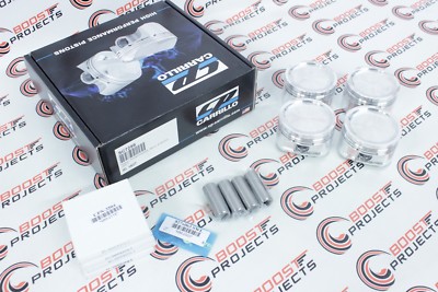 CP Forged Pistons for KA24E/KA24DE Bore 89mm 8.0(E)/9.0:1(DE) CR SC7299 ...