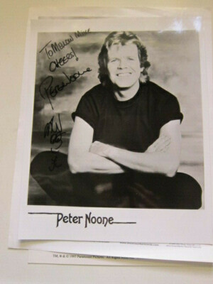 PETER NOONE 8x10 photo AUTOGRAPHED | eBay