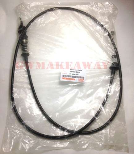 Fits Isuzu D-max dmax Pickup Truck Accelerator Cable 74" No 8-97363-532 ...